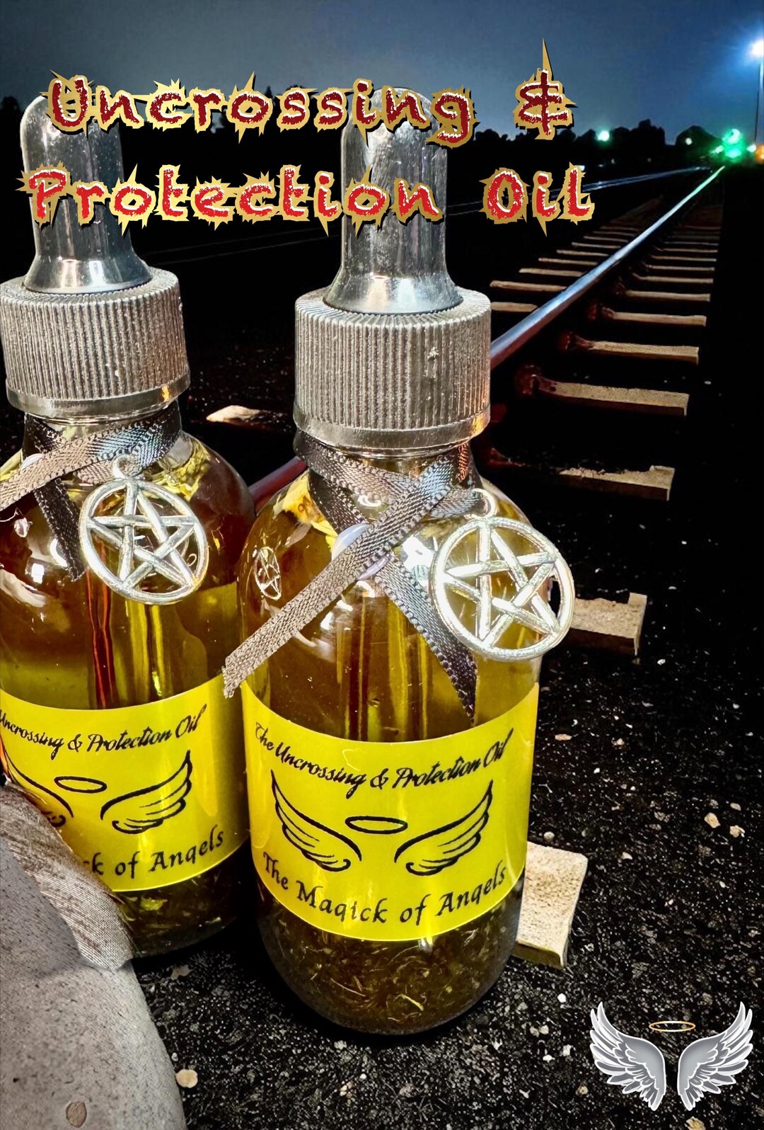 Uncrossing Ritual Oil: Protection, Hex Removal, Daemonolatry Warding ...