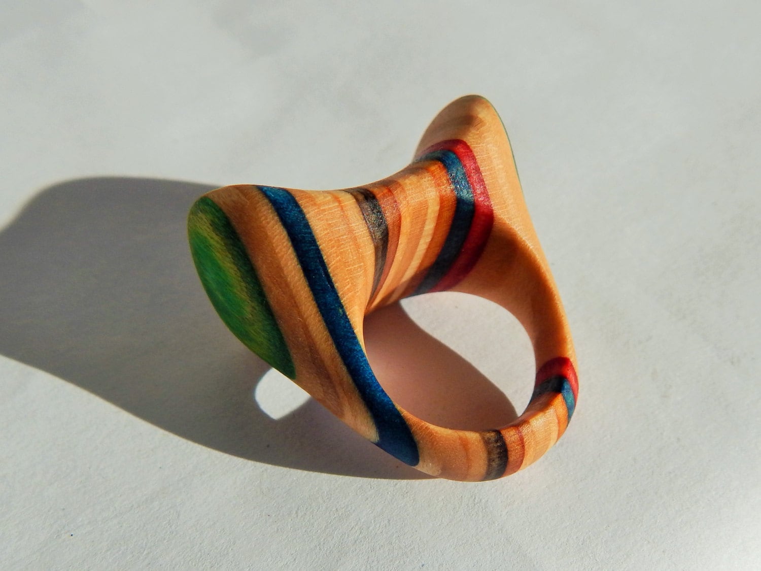 Ring Made From Recycled Skateboards | Etsy