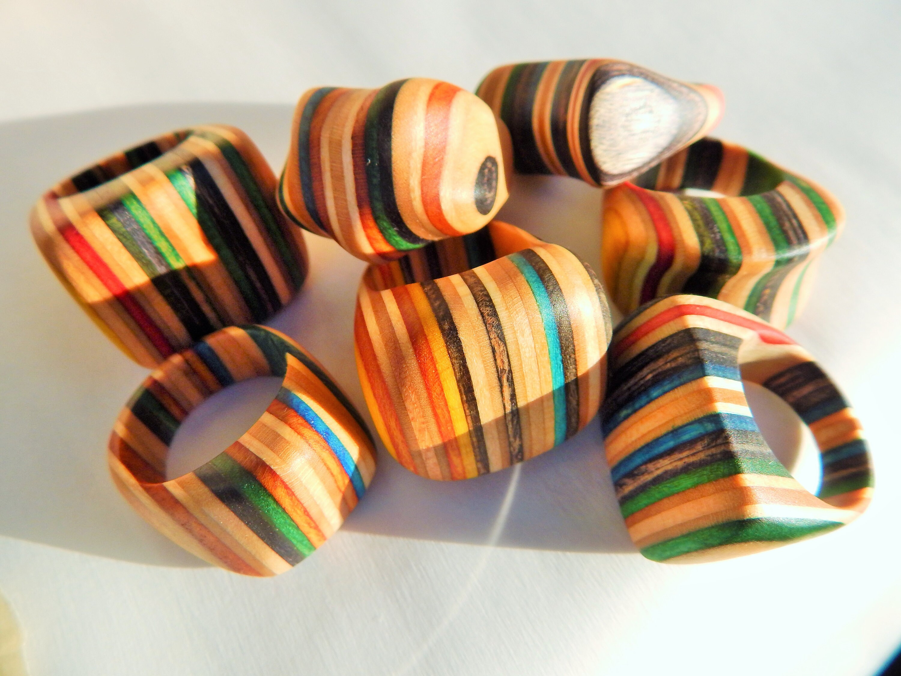 Ring Made From Recycled Skateboards | Etsy