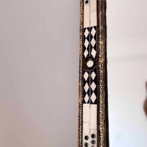 Rectangular Vanity Mirror - Handmade Bone & Brass Decorative Mirror - Etsy