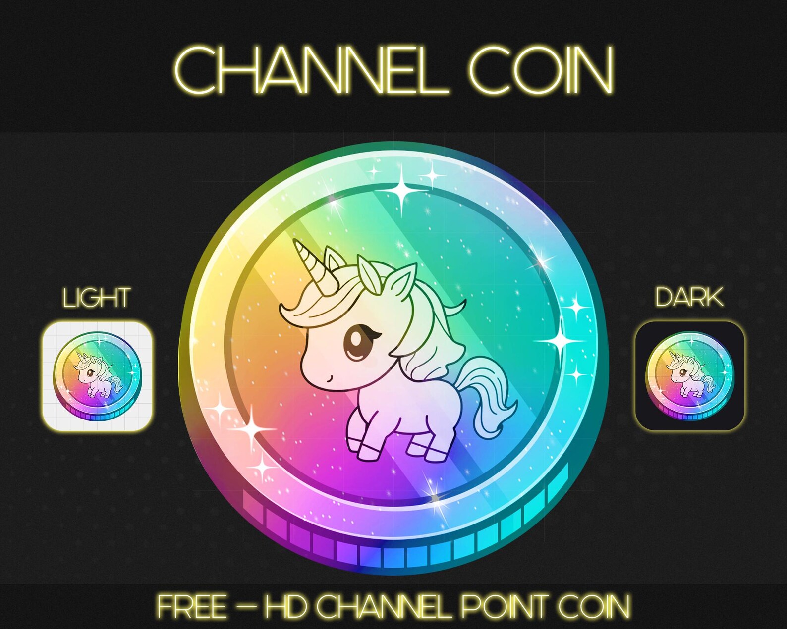 SHIMMER FAIRY UNICORN [ Channel Coin ], Png Format, Asset for Content ...