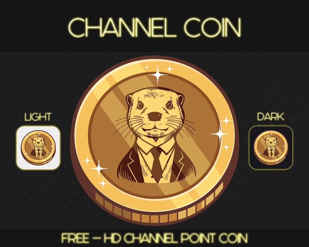 PRESIDENT SUIT OTTER [ Channel Coin ], Png Format, Asset for Content ...