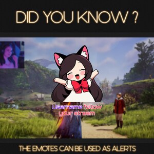 HAPPY RUNNING GIRL Animated Emotes Designed for Twitch, Discord, Subs ...