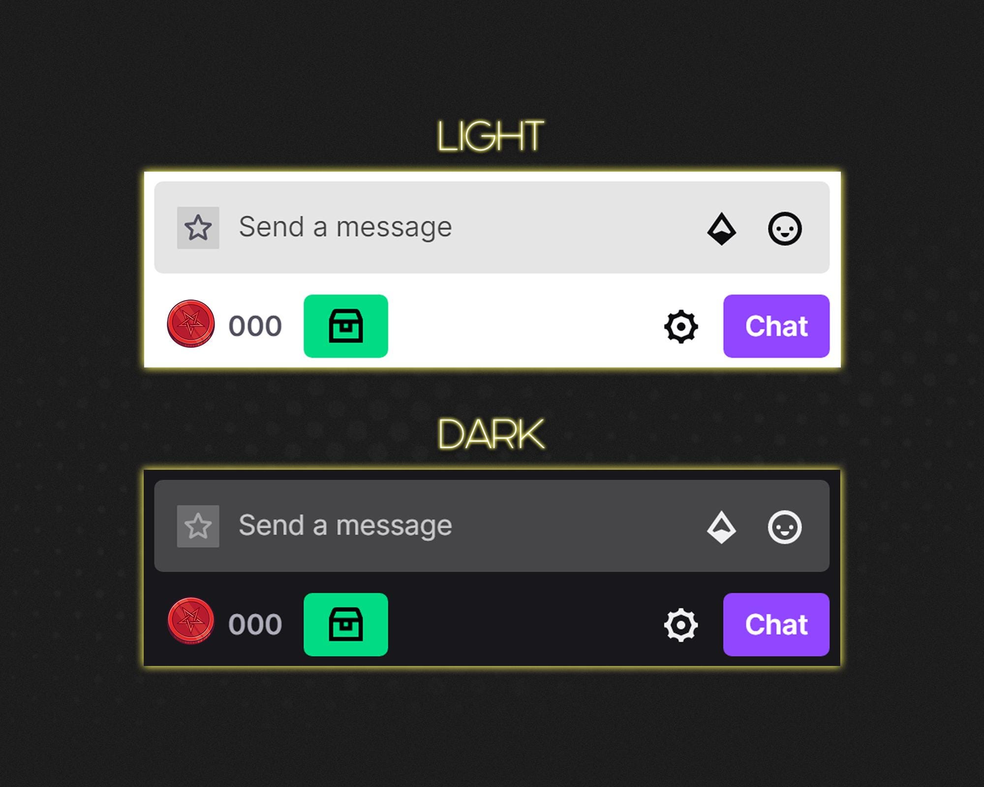 RED PENTAGRAM HEX [ Channel Coin ], Png Format, Asset for Content ...