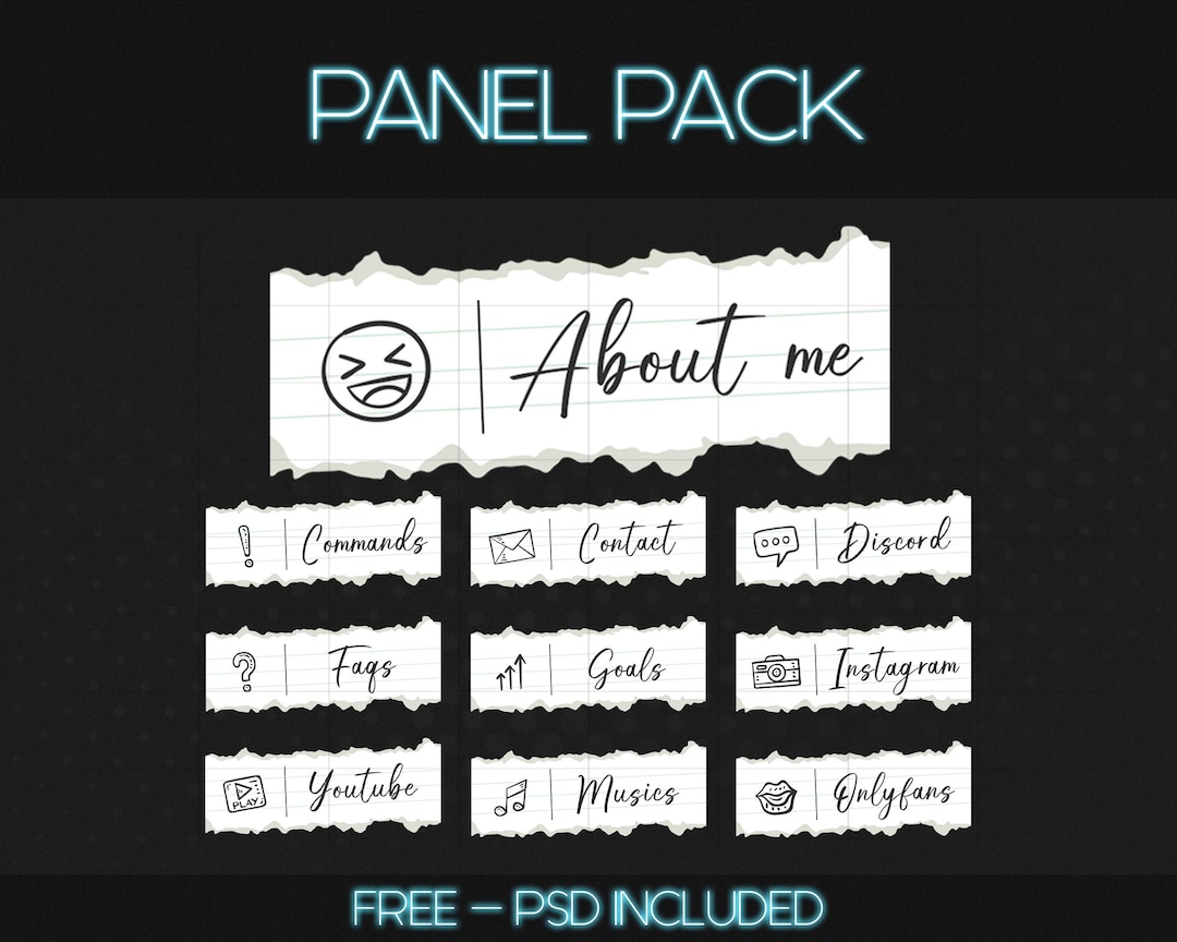 WRITE PAPER NOTE [ Stream Panel ], Png Format, Asset for Content ...