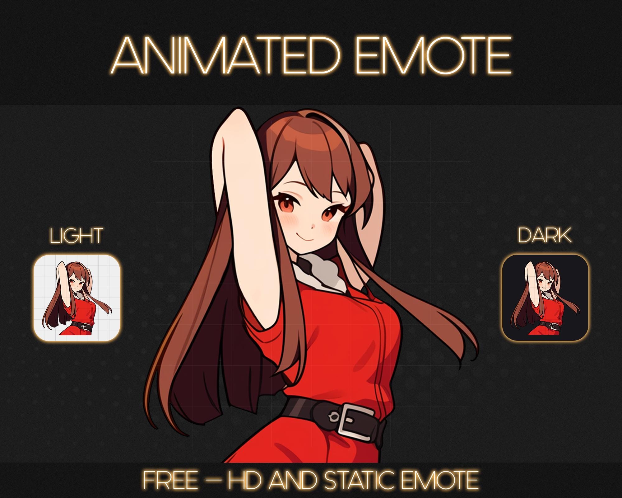 RAINBOW GIRL DANCING [ Gif and Png Emoticon ], Asset for Content ...