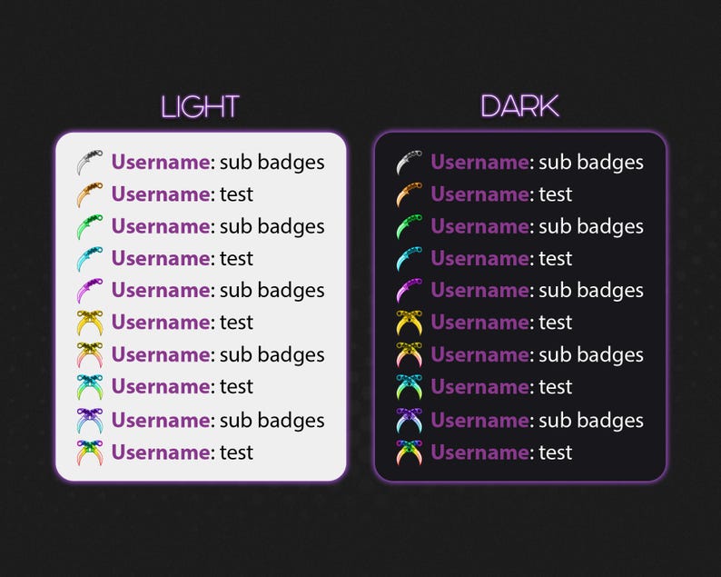 KARAMBIT KNIFE WEAPON Sub Badges Designed for Twitch, Discord, Subs ...