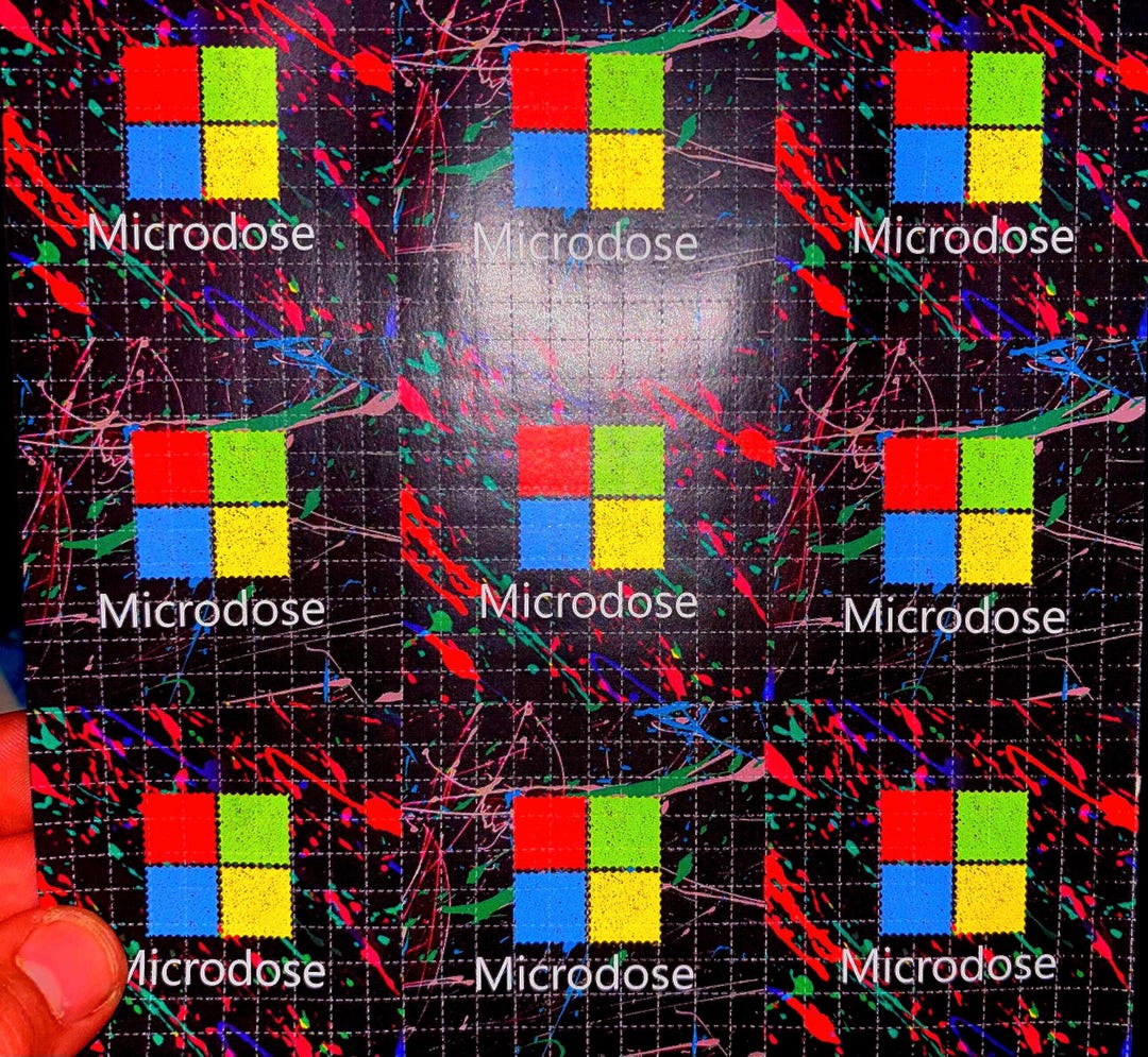 Microdose Blotter Art RARE Unsigned Mint Condition. - Etsy