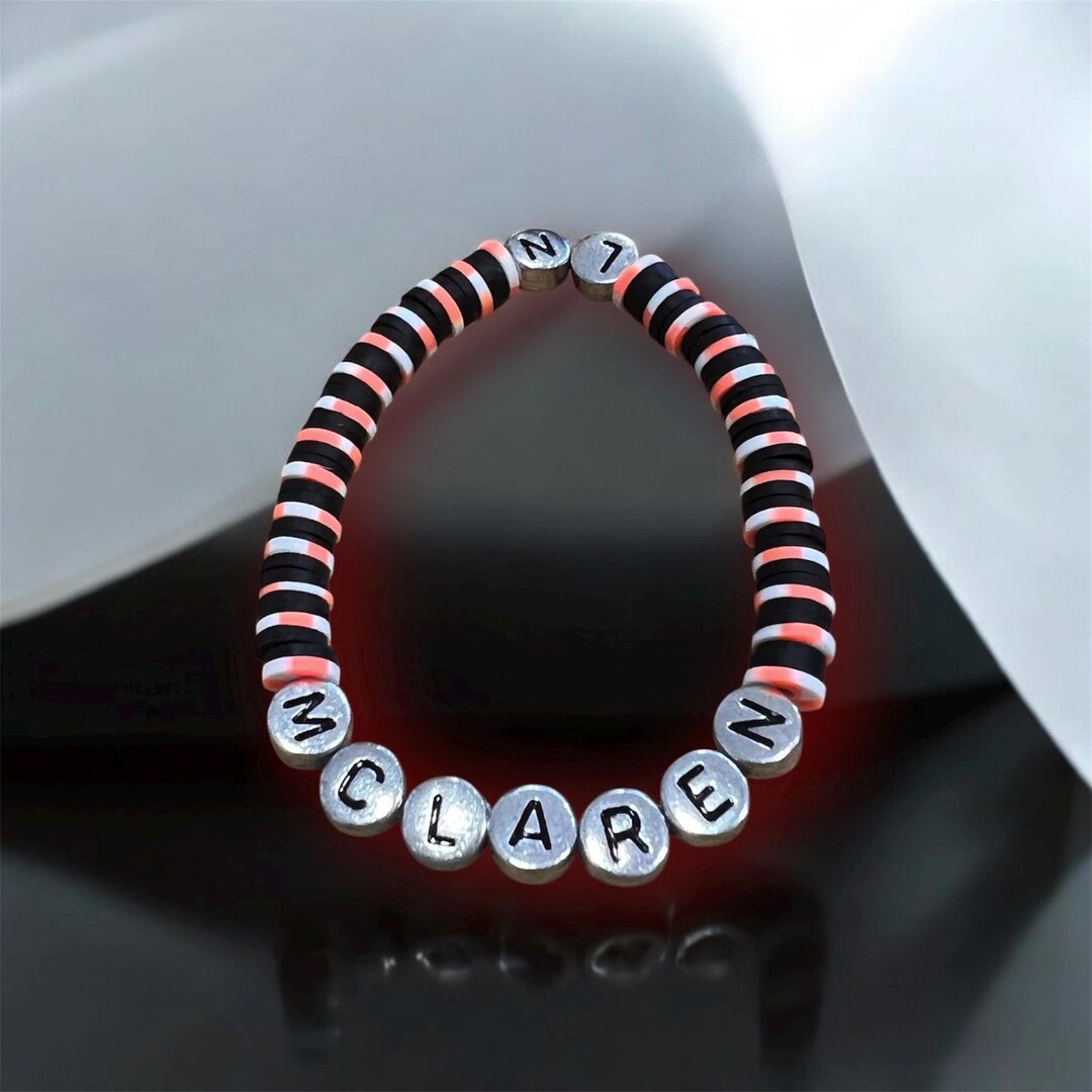 Mclaren Formula 1 Fan Bracelet | F1 Bracelet | Lando Norris Bracelet ...