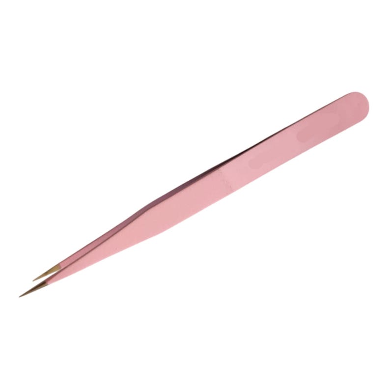 Weeding Tweezers Pointed, Stainless Steel, Pink - Etsy