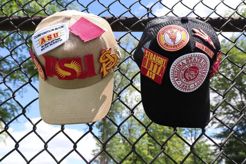 Arizona State University (ASU) (velcro) Patch Pack - Etsy