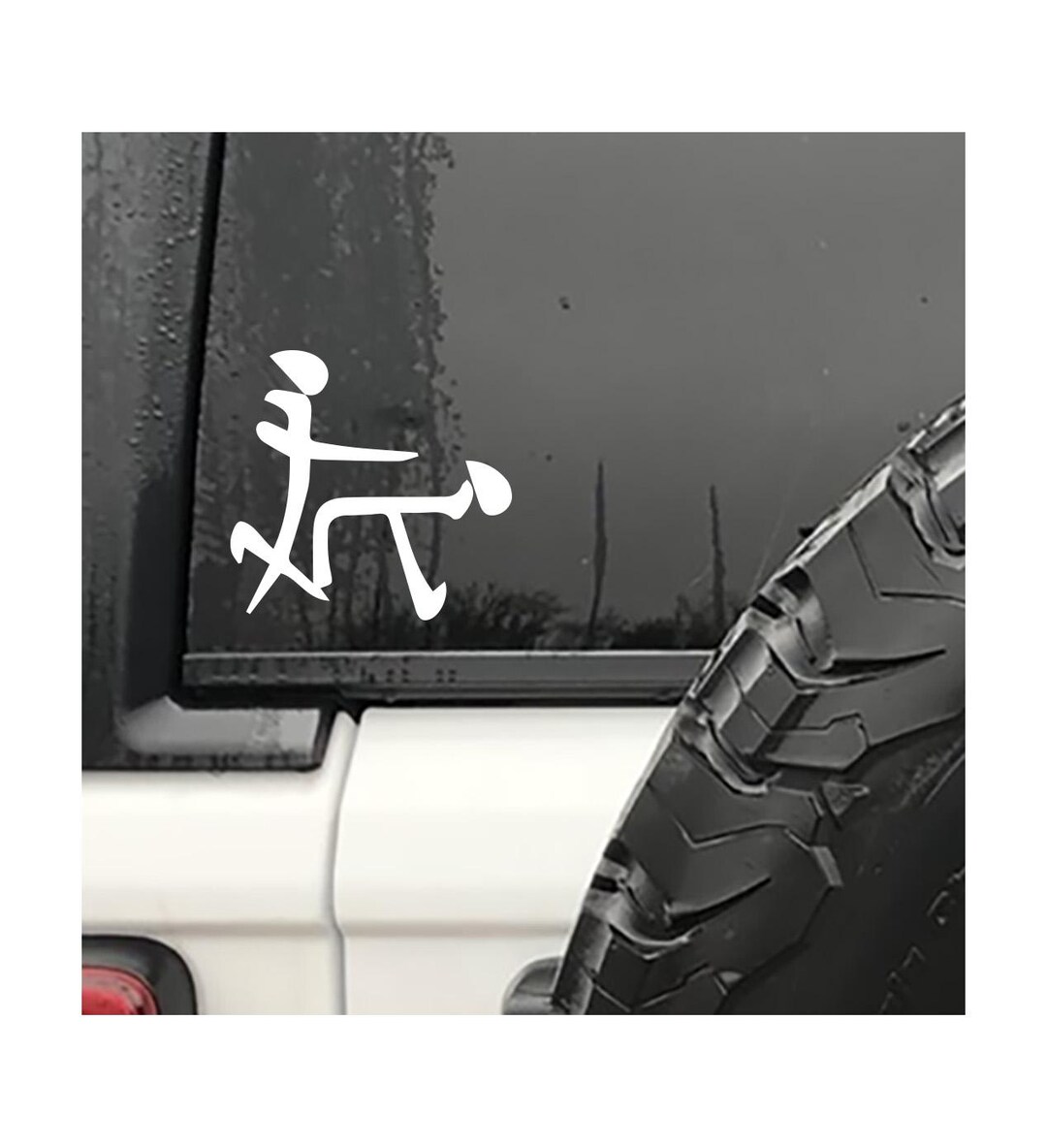 Chinese Bent Over Symbol Vinyl Decal Car Bumper Truck Window Laptop ...