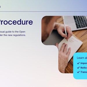Open Procedure Flowchart for Procurement Act 2023 Editable Powerpoint ...