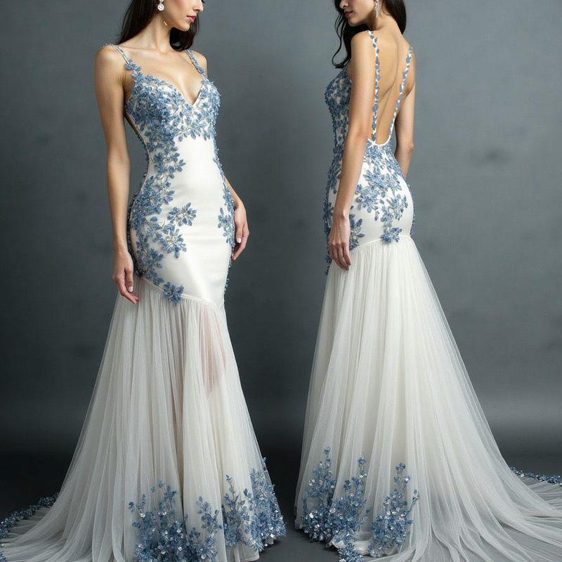 Romantic Style Dress - Etsy