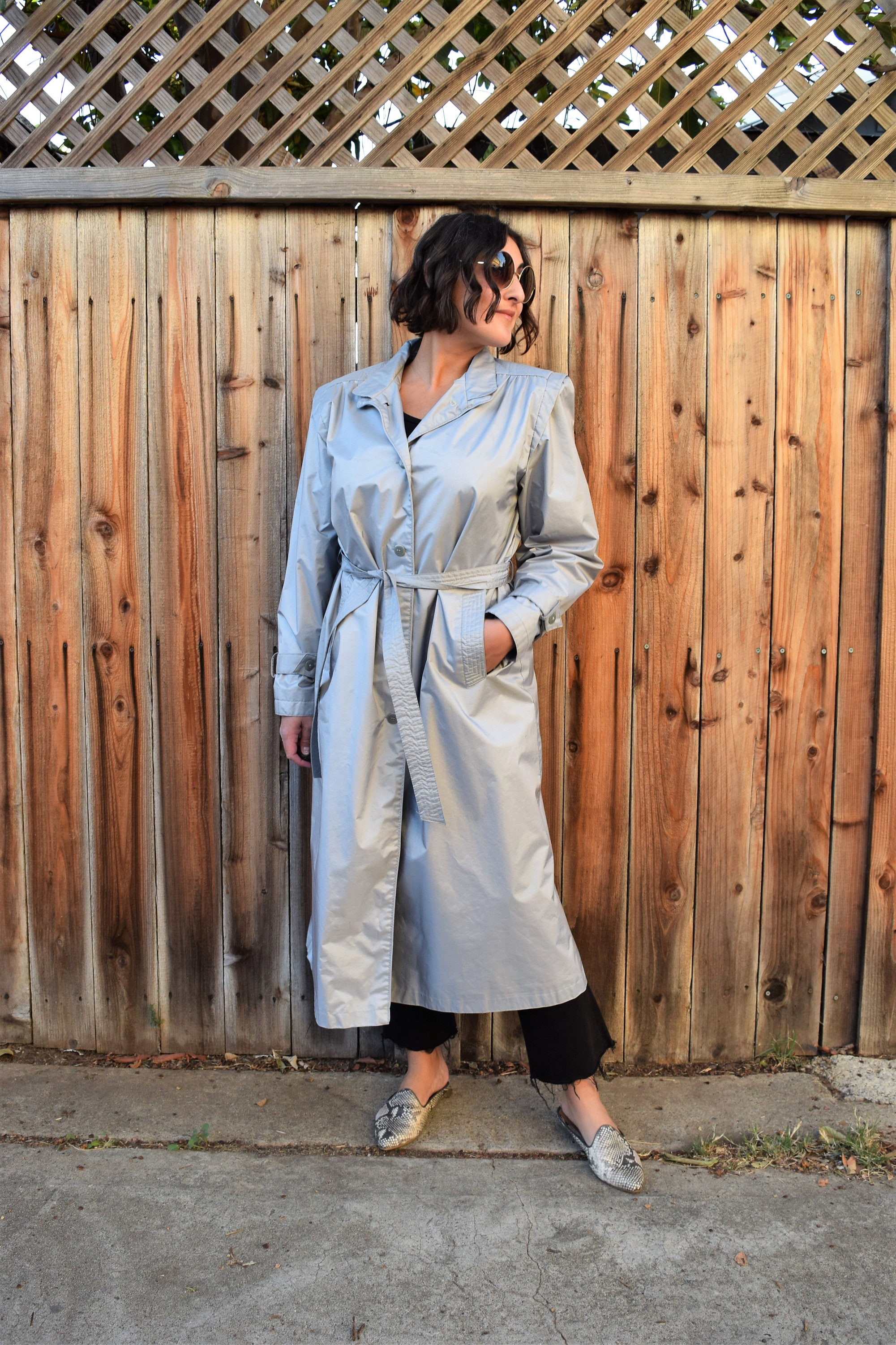 80s Vintage Misty Weather Rain Coat Tan Trench Length Weather Slick ...