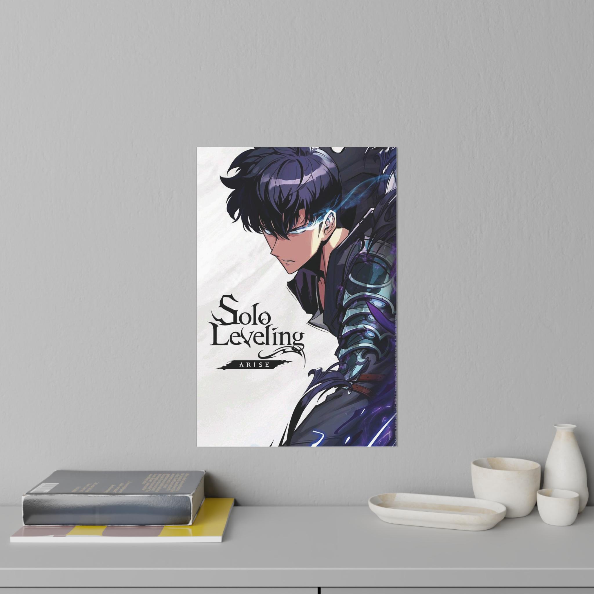 Solo Leveling Wall Decals, Anime Wall Sticker, Manga Cuadro Decor ...