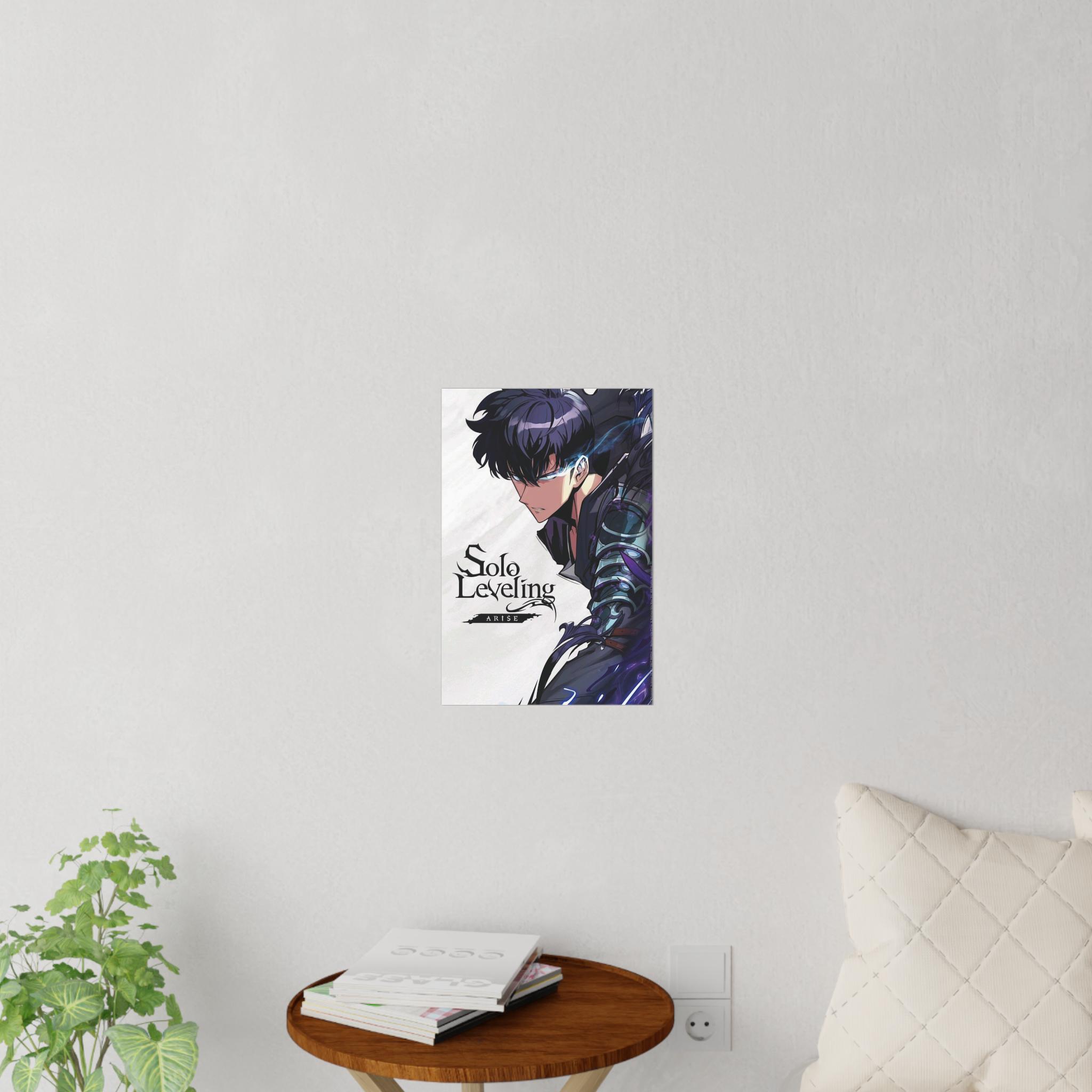 Solo Leveling Wall Decals, Anime Wall Sticker, Manga Cuadro Decor ...
