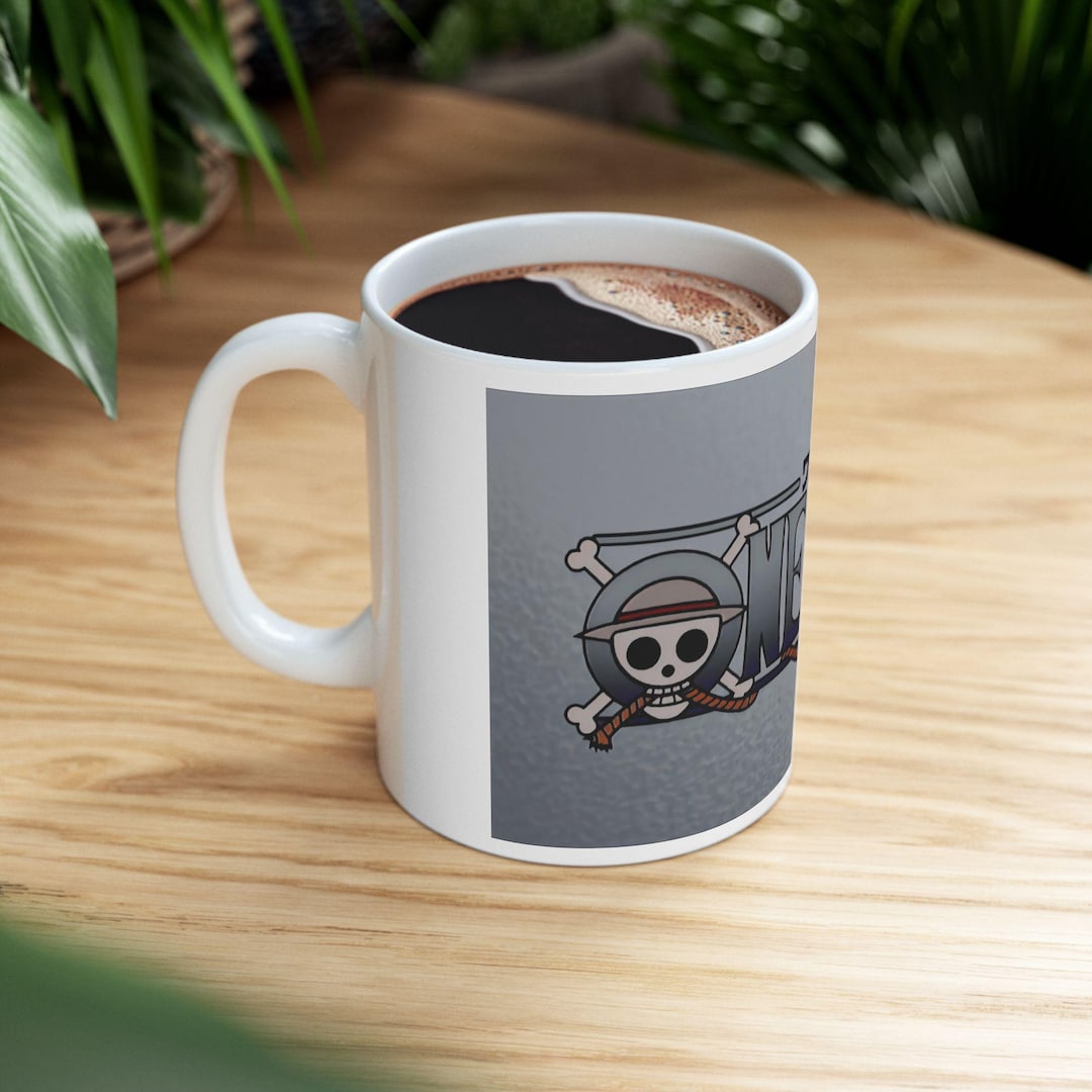 Taza One Piece Ceramic Mug, Unique Anime Coffee Cup, Funny Manga Tea ...