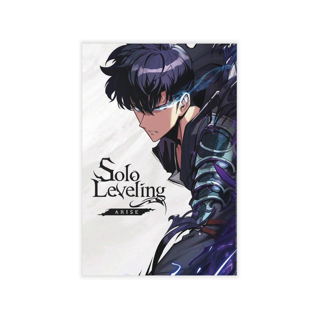Solo Leveling Wall Decals, Anime Wall Sticker, Manga Cuadro Decor ...