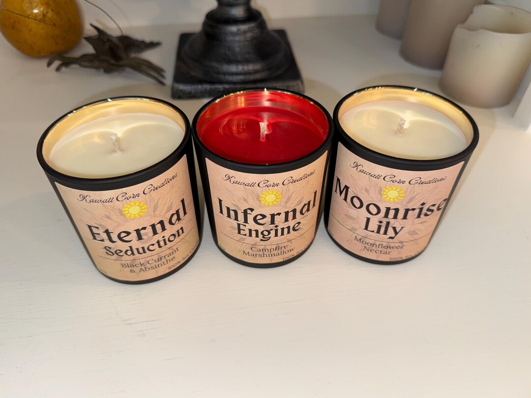 Baldurs Gate 3 Soy Candle Collection Karlach infernal Engine ...