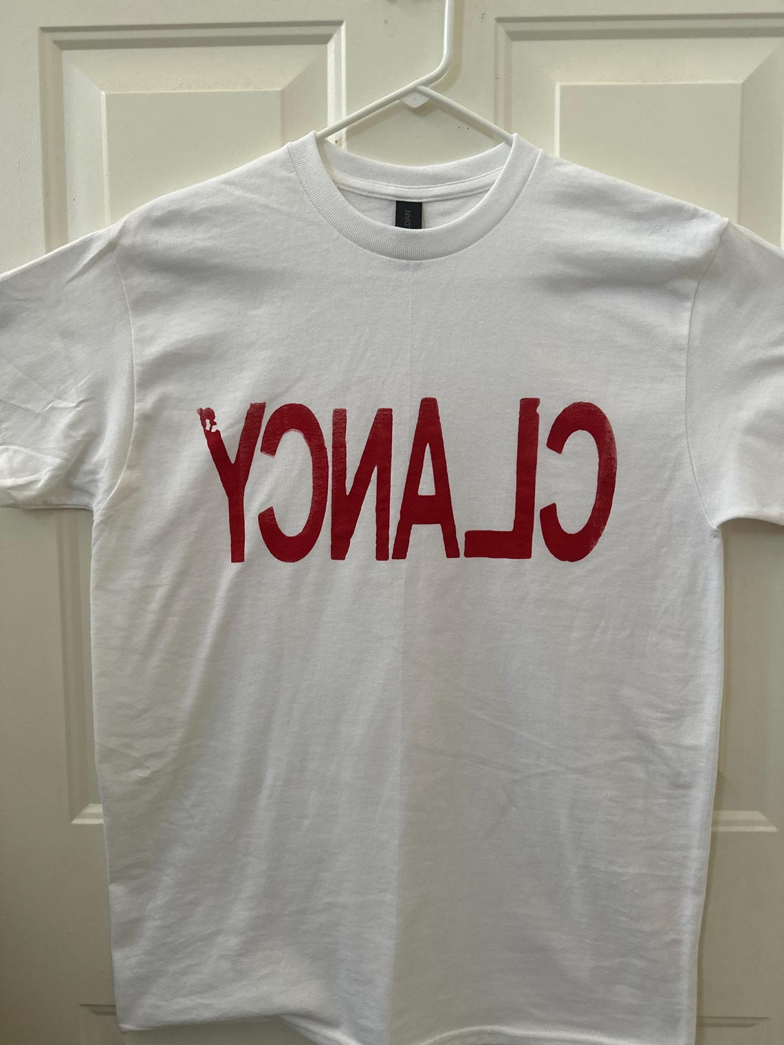 Red Letter Clancy Shirt - Etsy