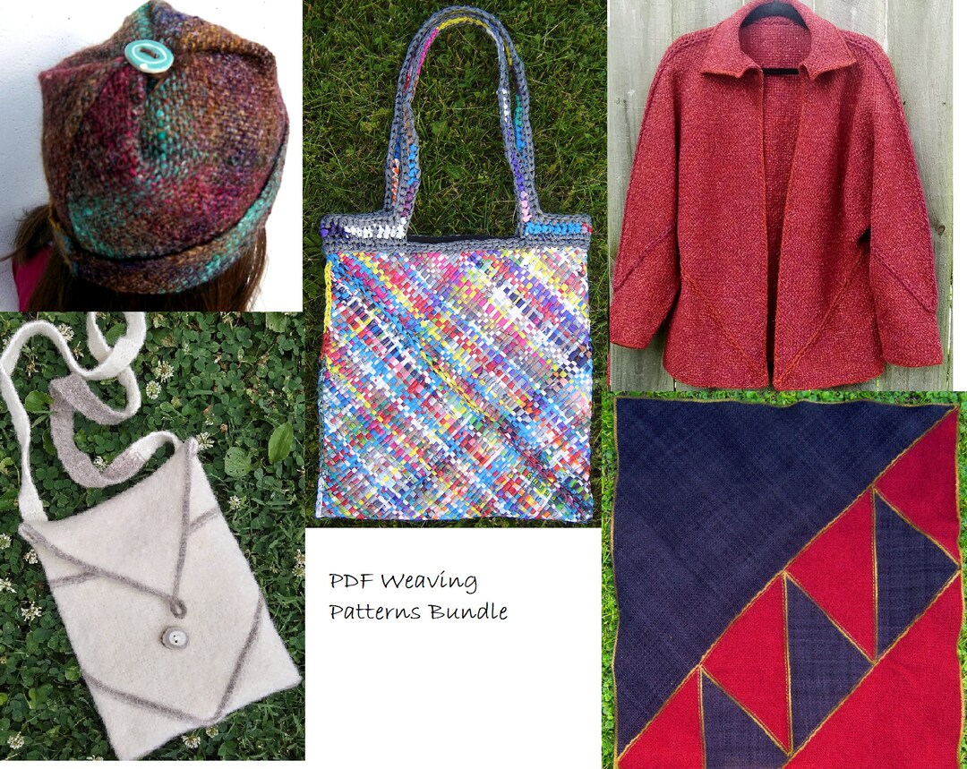 PDF Bundle Triangle Weaving Patterns, Continuous Strand Triangle ...