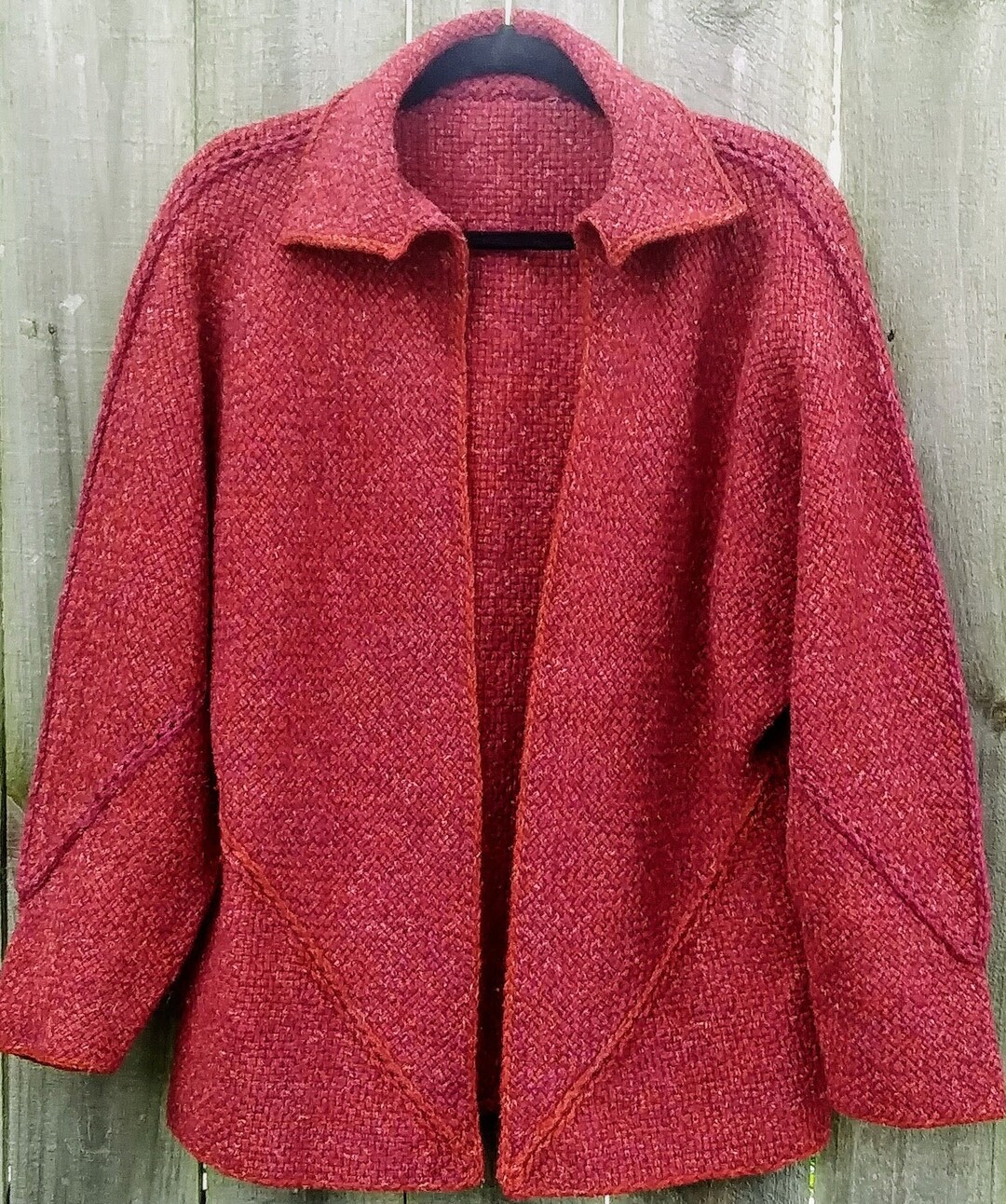 Twisticuff Jacket Weaving Pattern: Triangle Loom Design (PDF Pattern ...