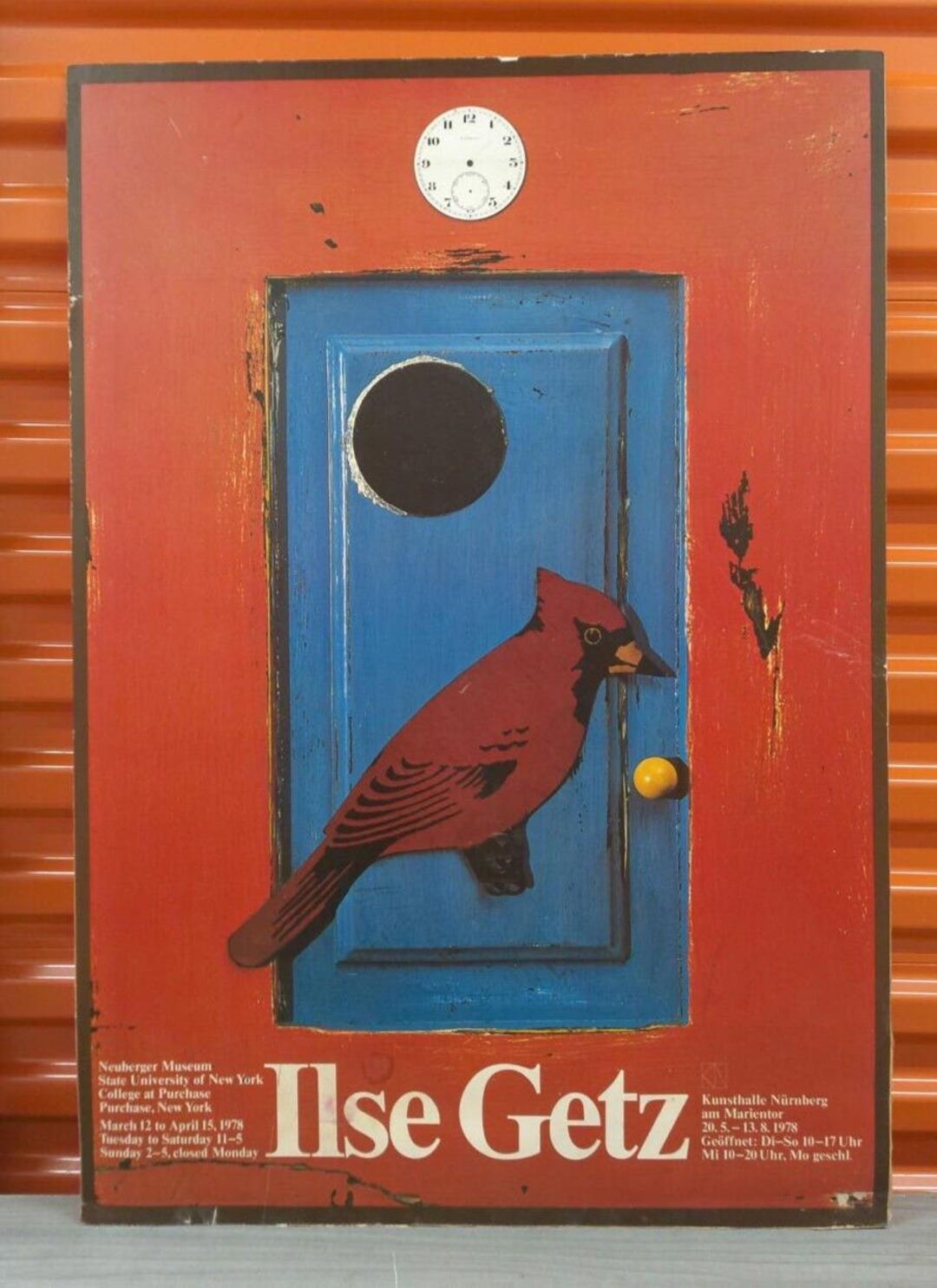 New York Museums Exhibition Poster 1978 by Ilse Getz - 23'' X 33'' - Etsy