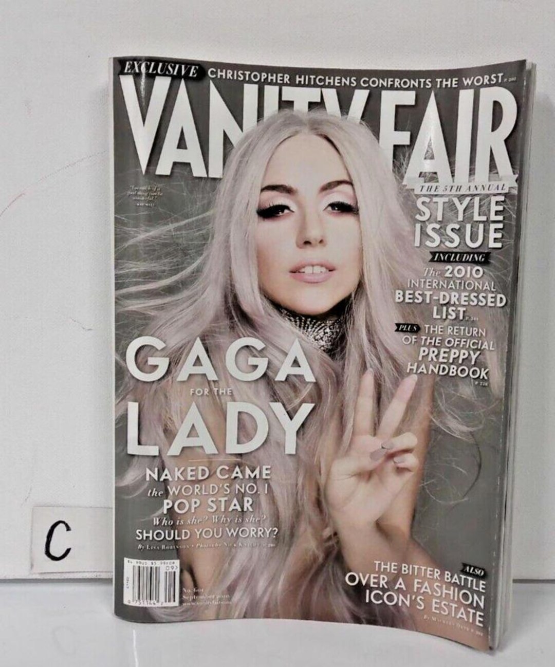 2010, LADY GAGA, "vanity Fair" Magazine (no Label) Vintage - Etsy