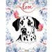 Blood Hound Cartoon Cute Dog Portrait, Pet Cartoon, Cartoon Pet ...