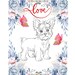 Blood Hound Cartoon Cute Dog Portrait, Pet Cartoon, Cartoon Pet ...