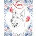 Blood Hound Cartoon Cute Dog Portrait, Pet Cartoon, Cartoon Pet ...