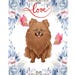 Blood Hound Cartoon Cute Dog Portrait, Pet Cartoon, Cartoon Pet ...