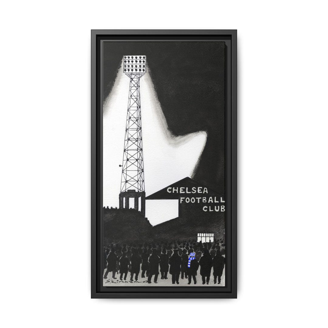 Atmospheric Chelsea FC Birthday Art Gift for Him Chelsea Artwork for ...