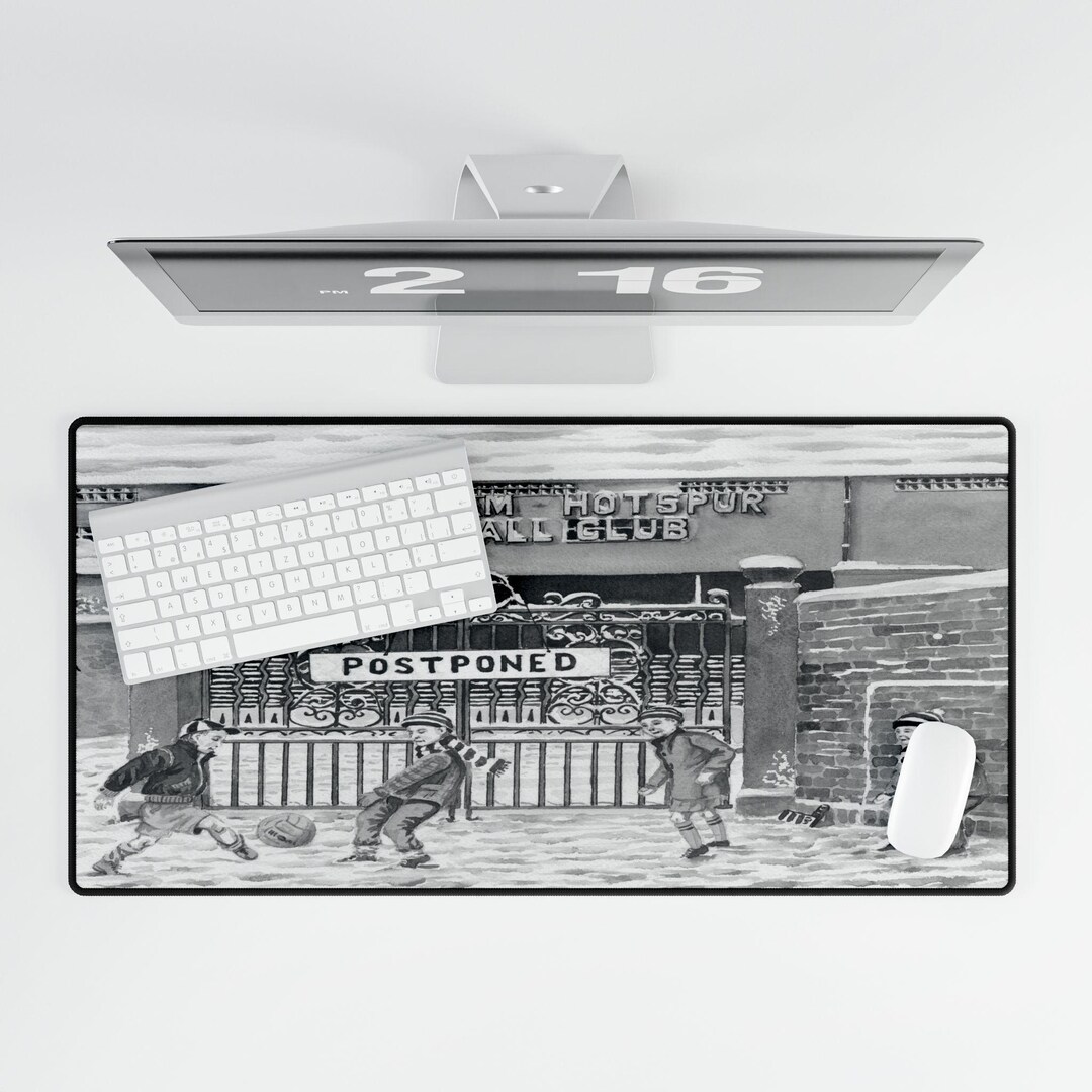 Tottenham FC Themed Desk Mat Gift for Nostalgic Spurs Mouse Pad for ...