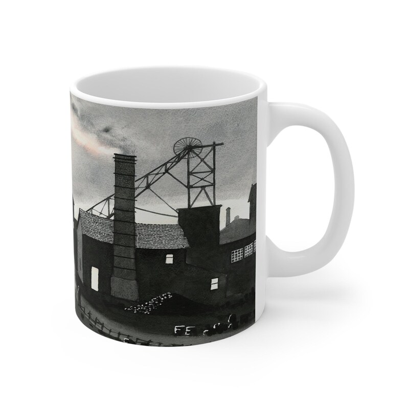 Coal Mining Industrial Landscape Birthday Gift for Him Commemorative ...