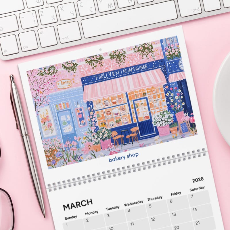 2026 Girly Calendars - Etsy
