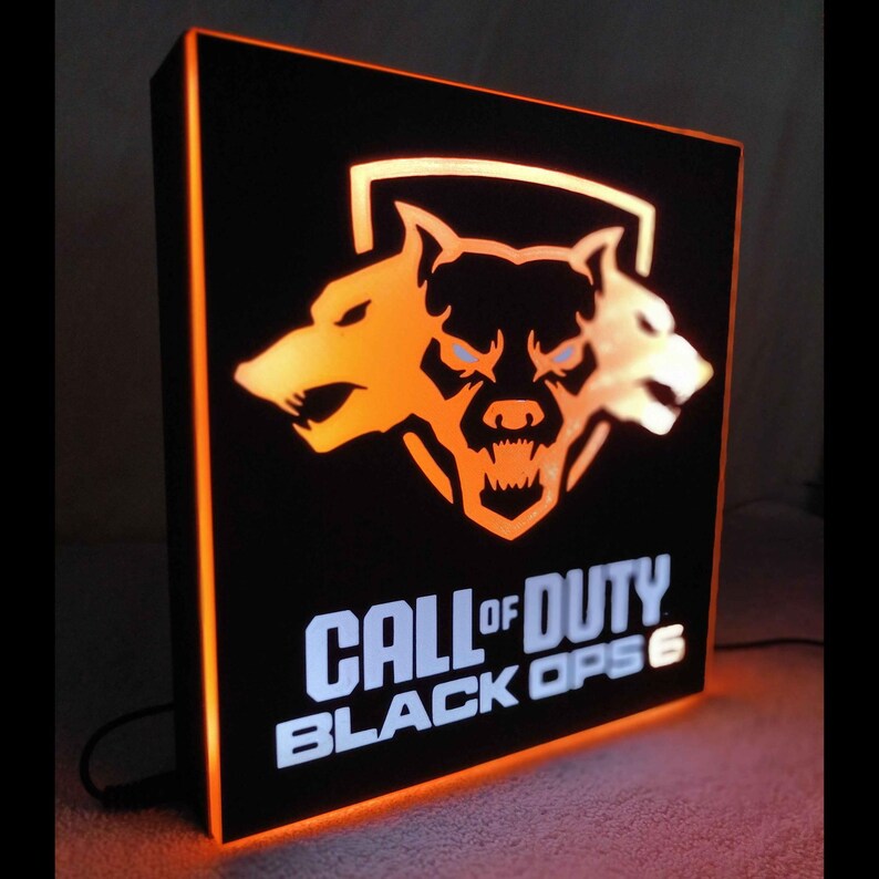 COD BO6 Light Box With Smart LED Included - Etsy Australia