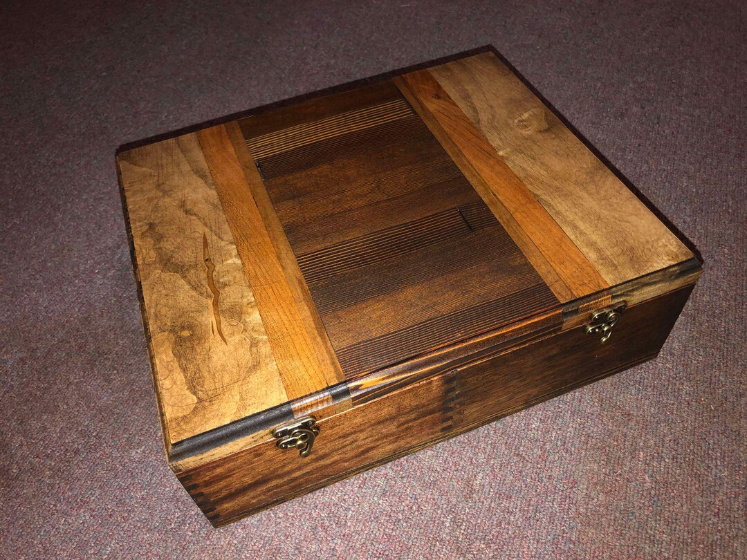 Custom Mahogany Finger-joint Case - Etsy