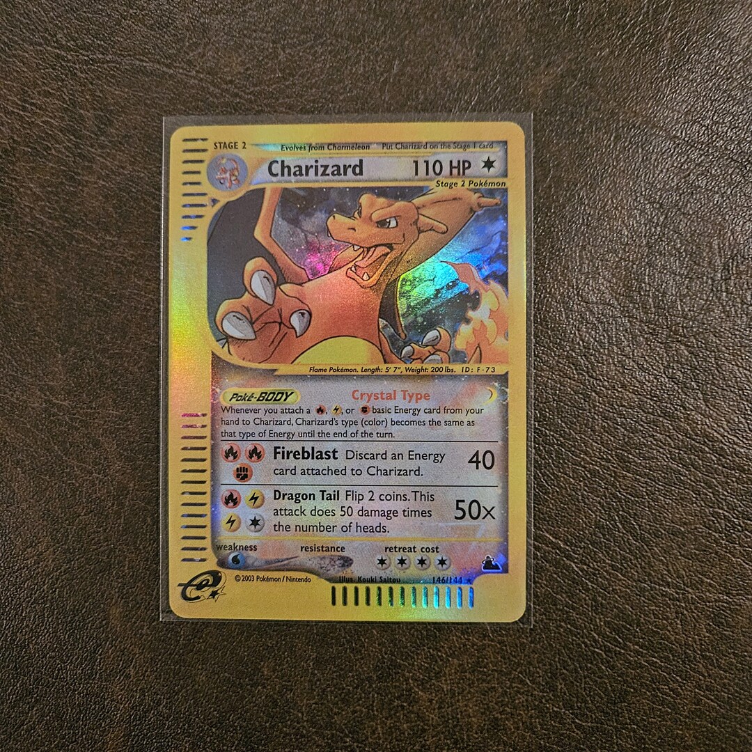 Proxy Charizard 146 Skyridge Pokemon Card - Etsy