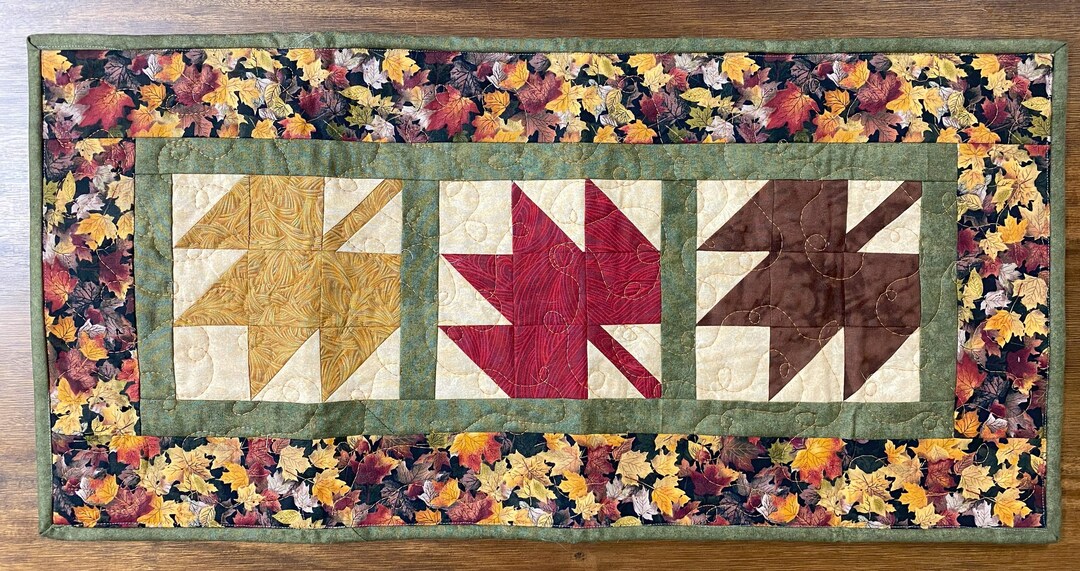 Maple Leaves Quilt Kit - Etsy