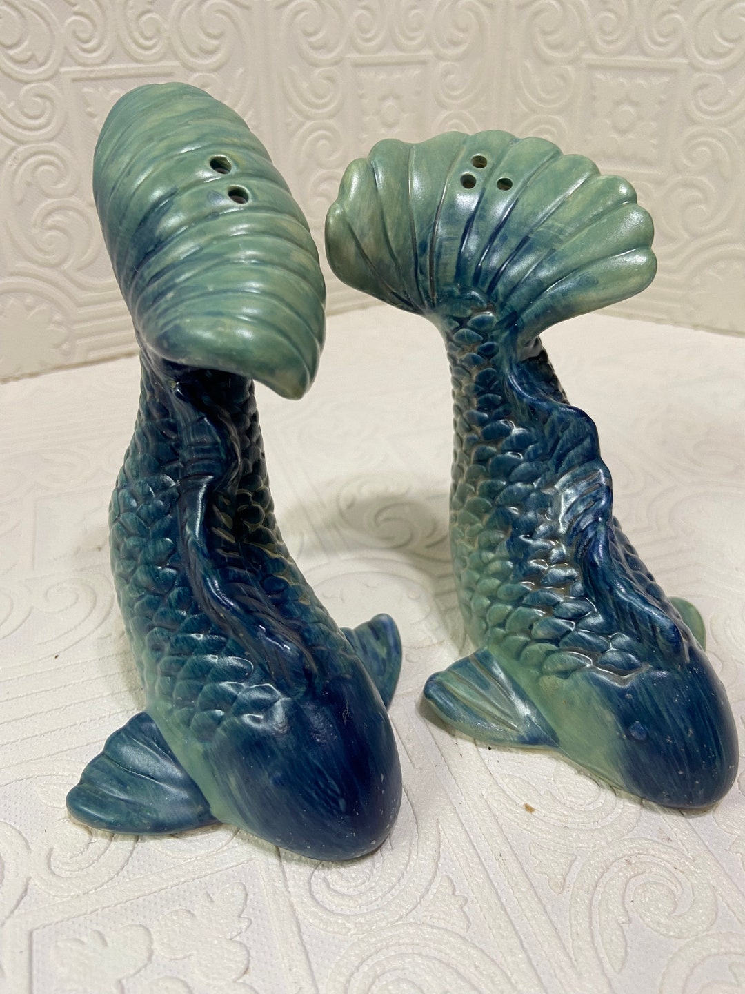 Dolphin Salt and Pepper Set by Carol Eldridge for Silvestri - Etsy