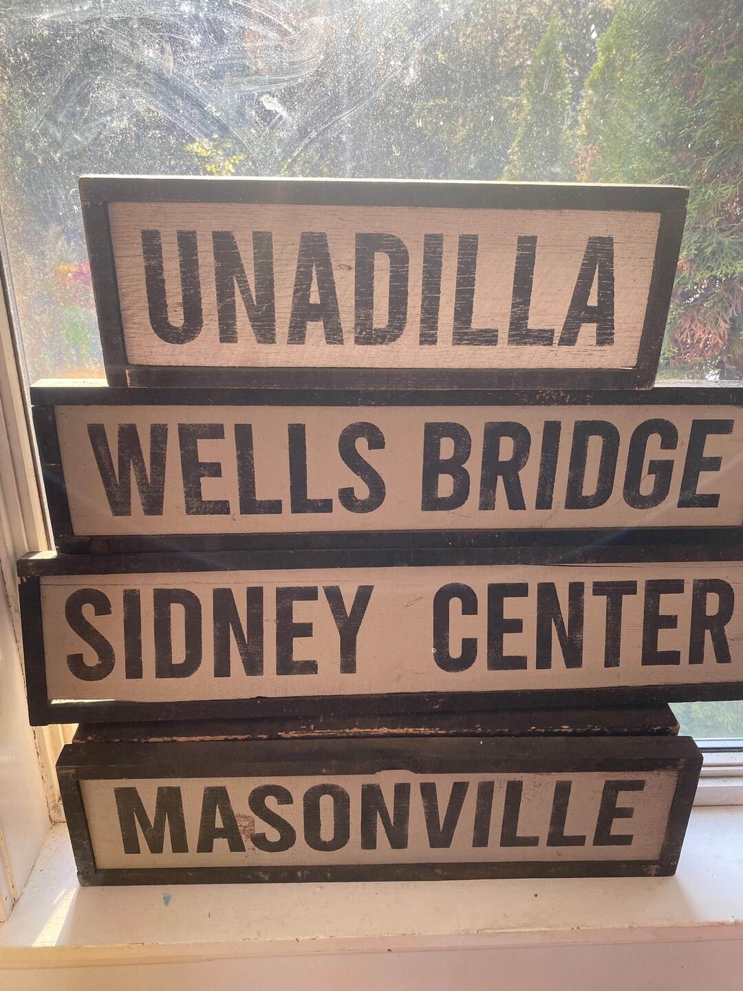 Township Signs. All Signs Made From Recycled Barn Wood. Rustic and ...