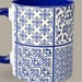 Persian Tile Art Mug Mediterranean Pattern Drinkware Ceramic ...
