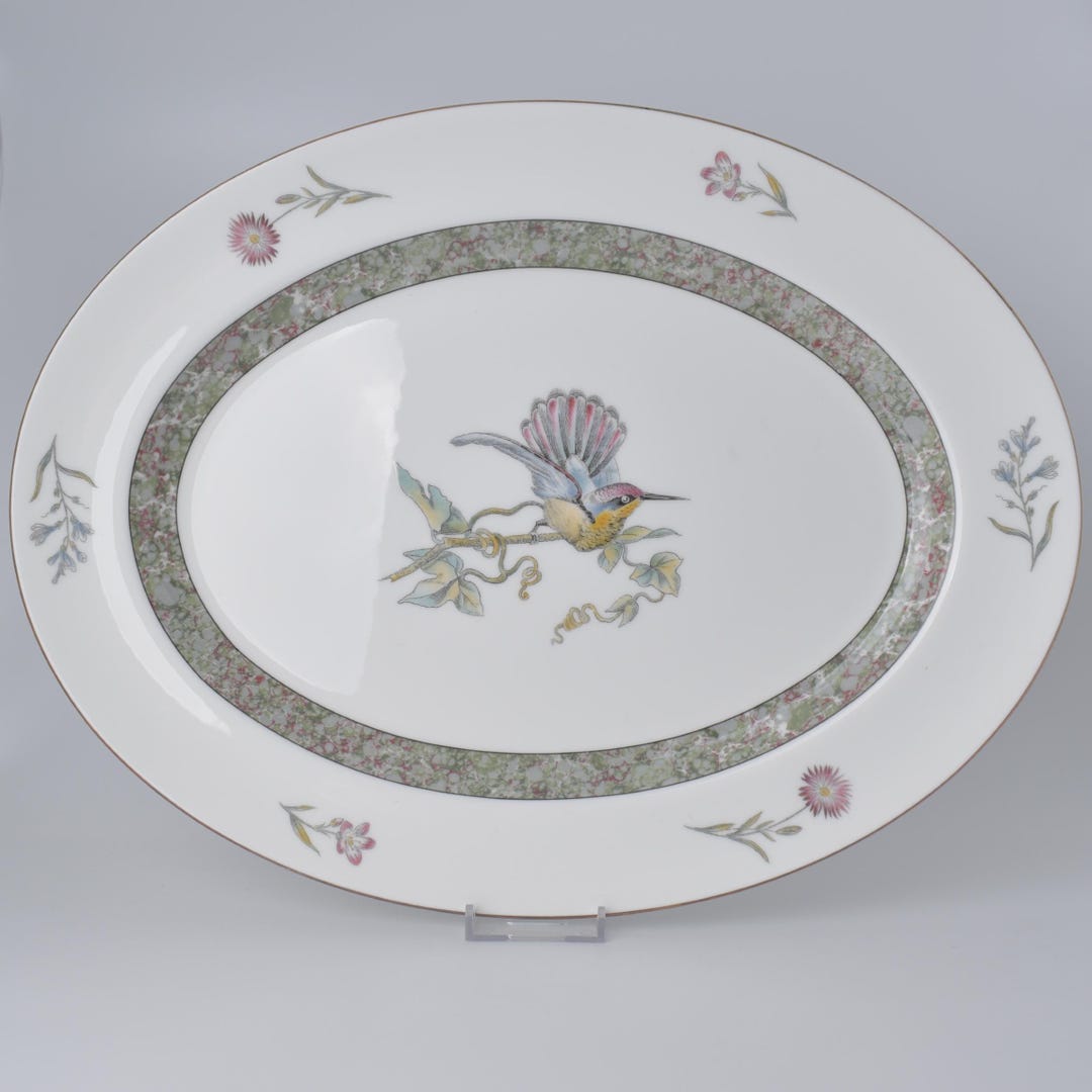 Wedgwood Humming Birds "serving Dish" 39 Cm (1995-2000) - Etsy