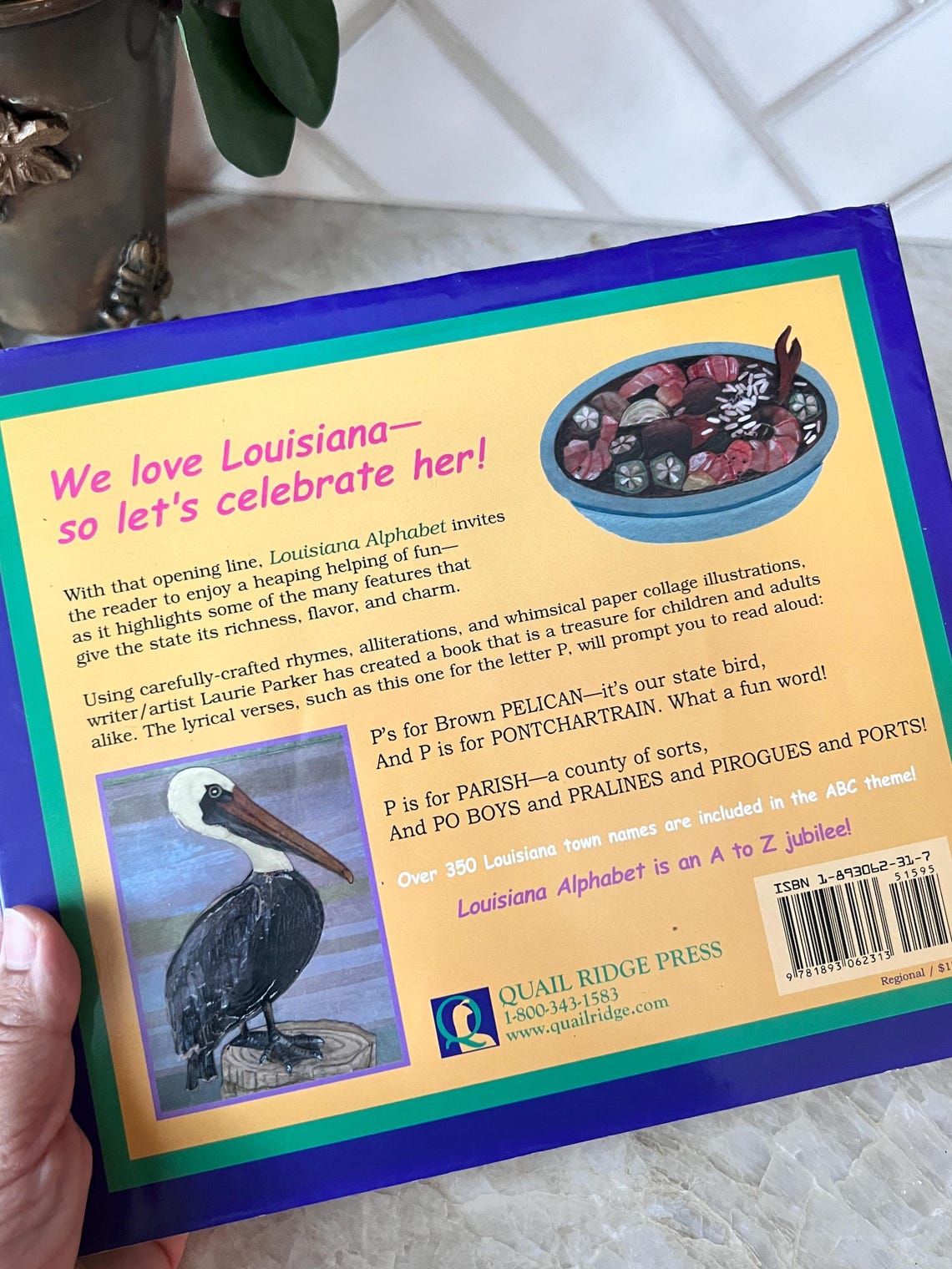 Louisiana Alphabet by Laurie Parker – Colorful Children's Book | Cajun ...