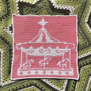 Carousel Tapestry Pattern - Etsy
