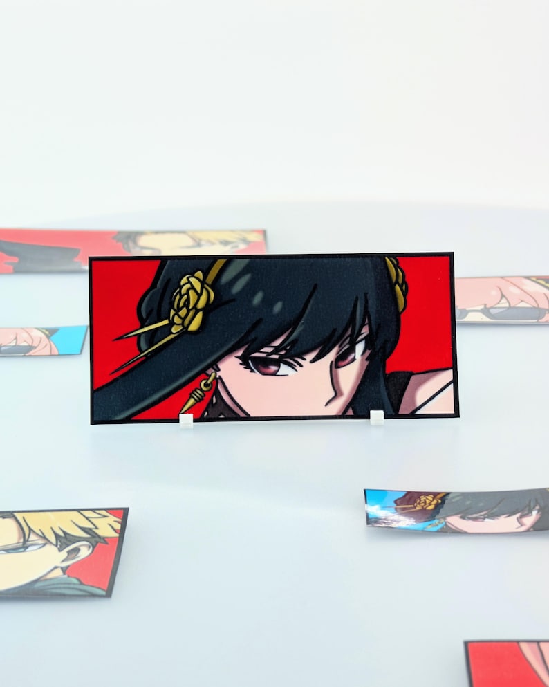 Spy Family Vinyl Sticker Yor Forger Action Anime Manga Comic Panel ...