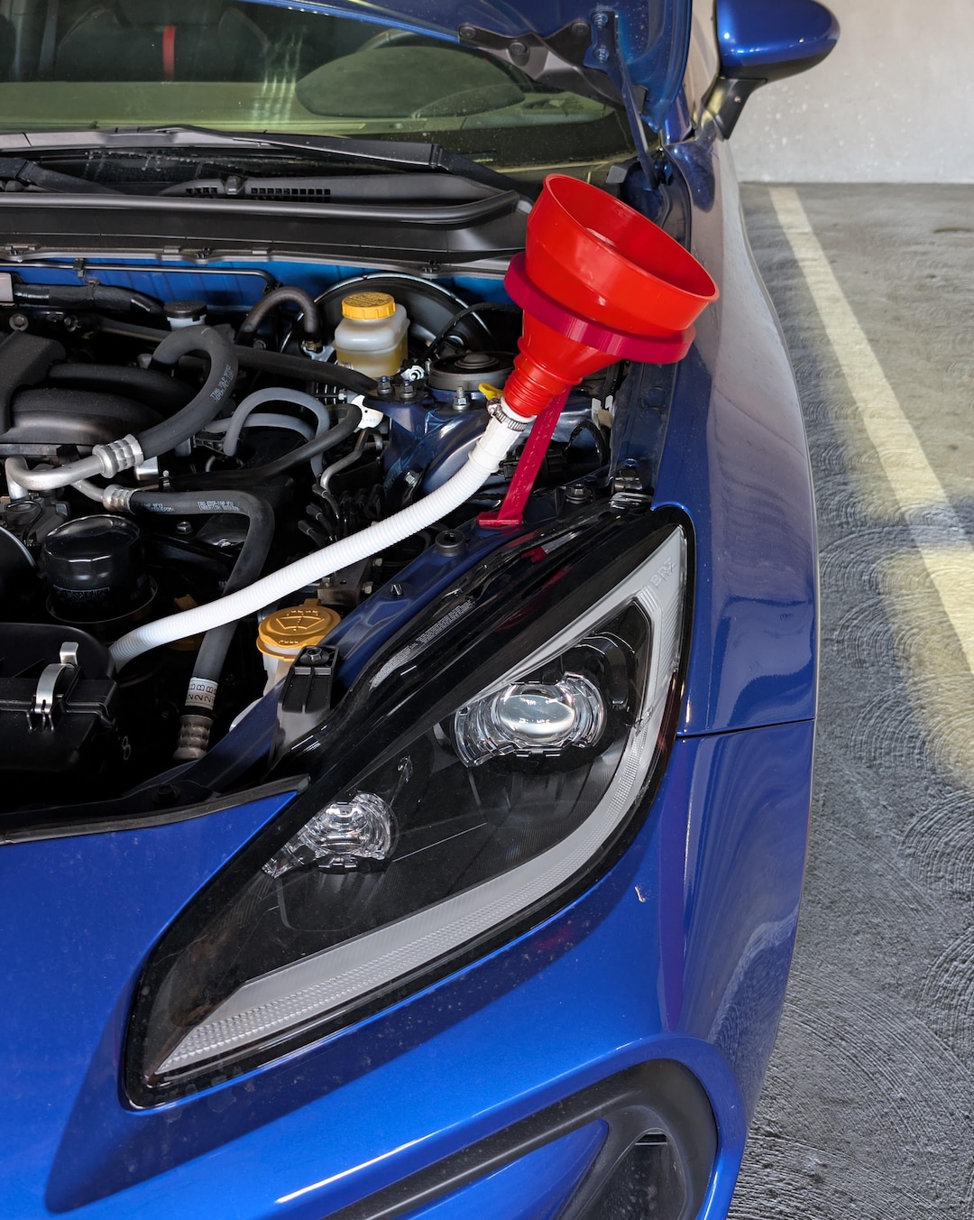 GR86 BRZ and WRX Oil Funnel Holder Arm for Oil Changes, Functional ...