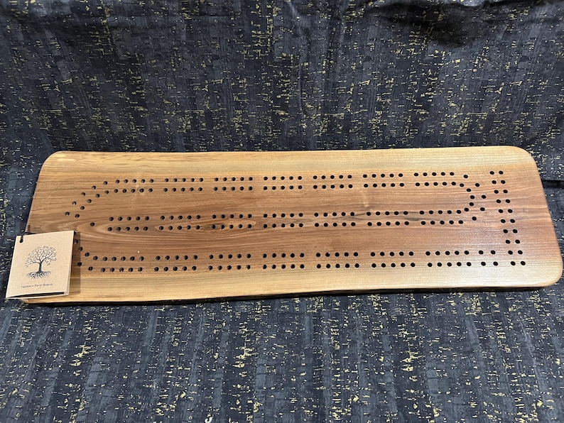 Cribbage Board Hand Crafted Walnut - Etsy
